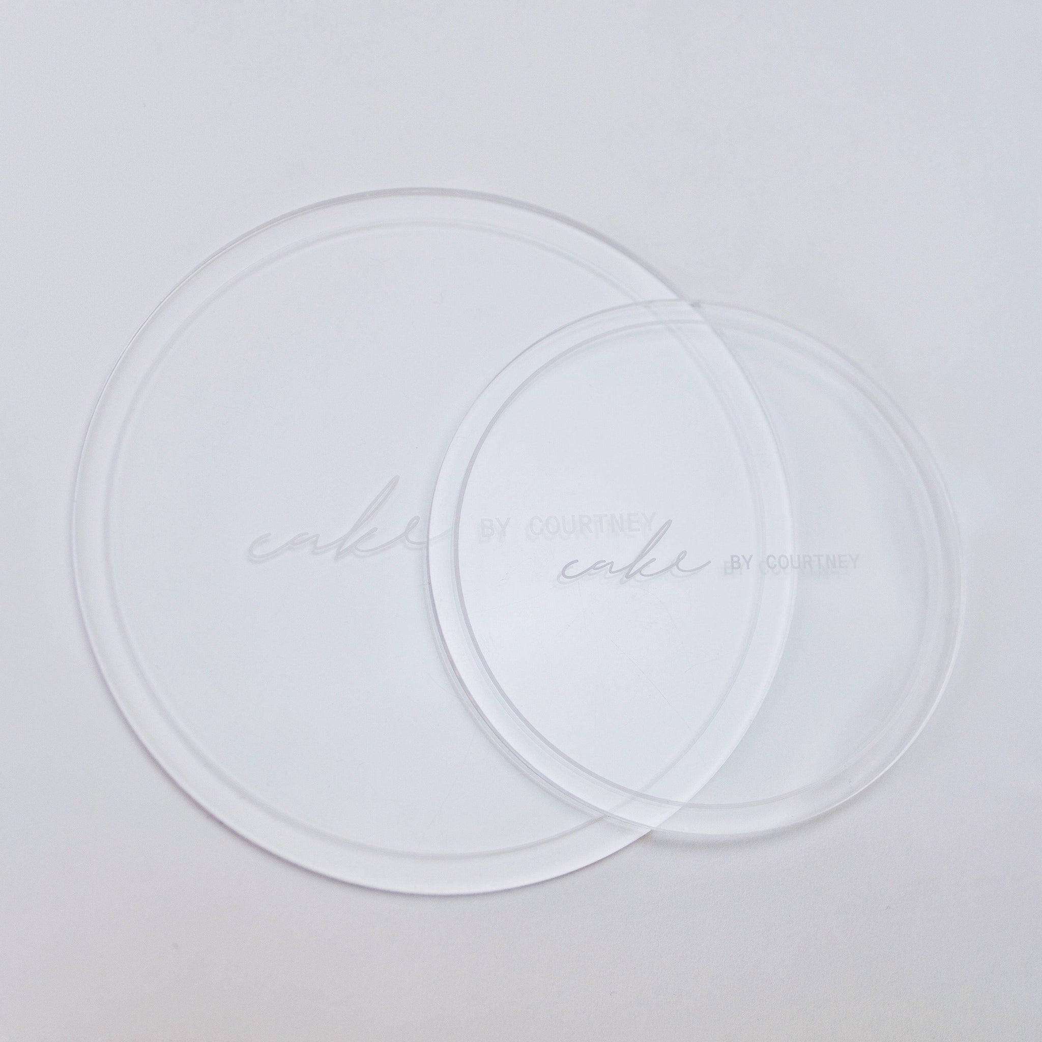 Acrylic Cake Disk | Shop Cake by Courtney