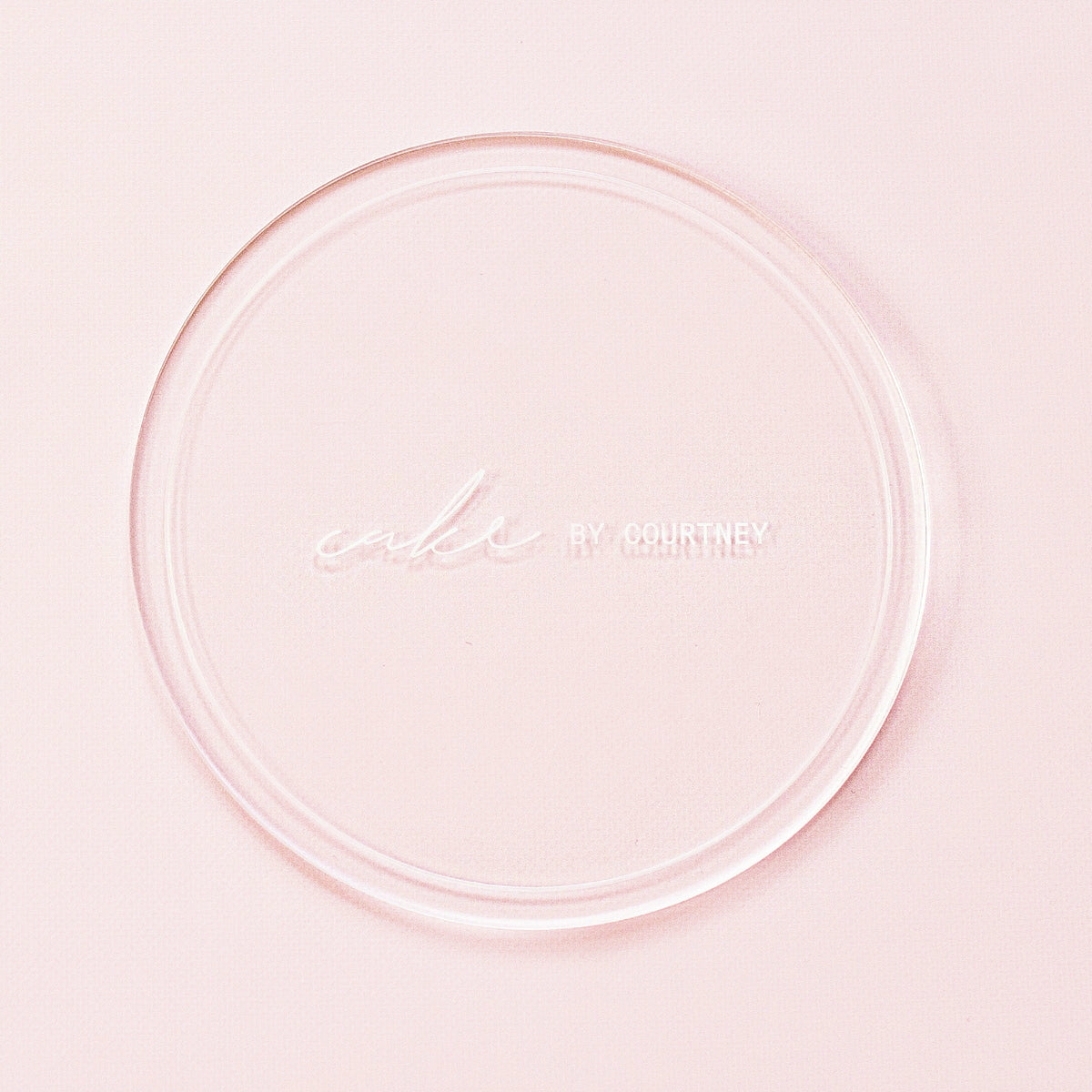 Acrylic Cake Disk | Shop Cake by Courtney