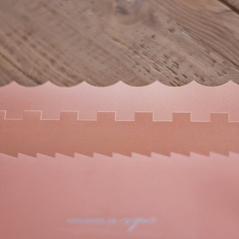 Textured Cake Scraper Set – Shop Cake by Courtney