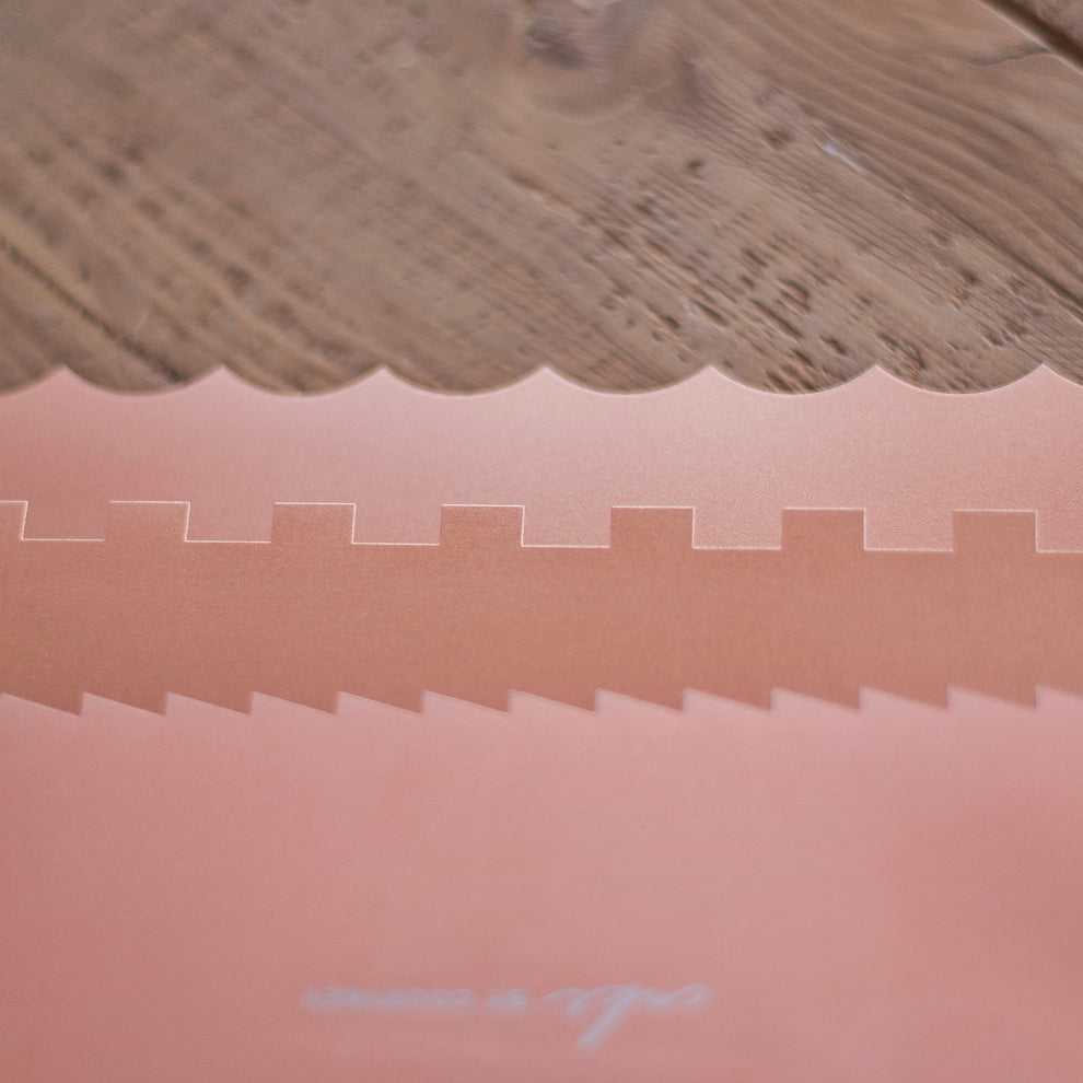 Textured Cake Scraper Set – Shop Cake by Courtney